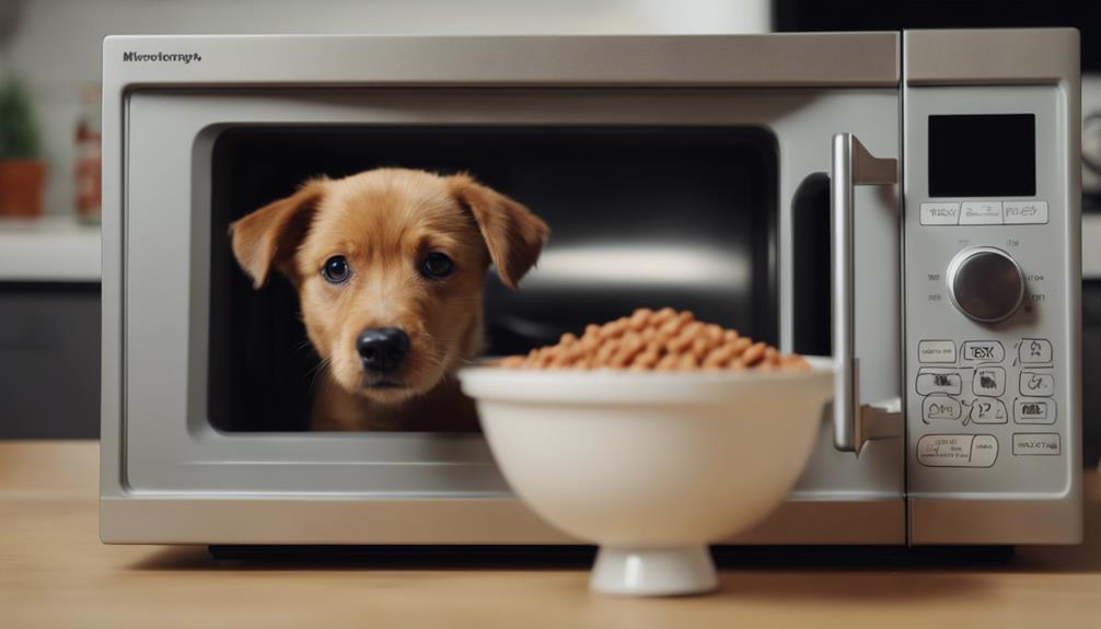 Can You Microwave Dog Food